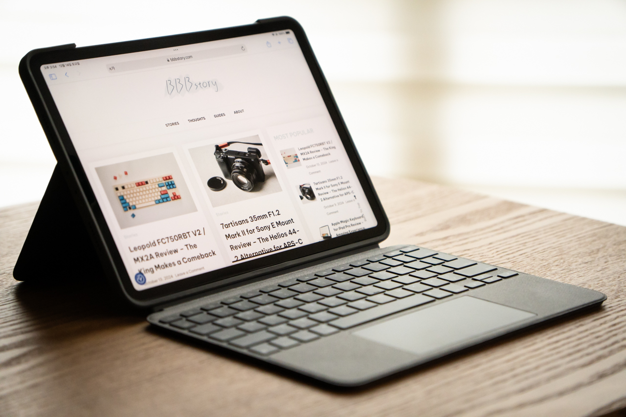 Logitech Combo Touch for iPad Pro Review - More Useful than the Apple ...